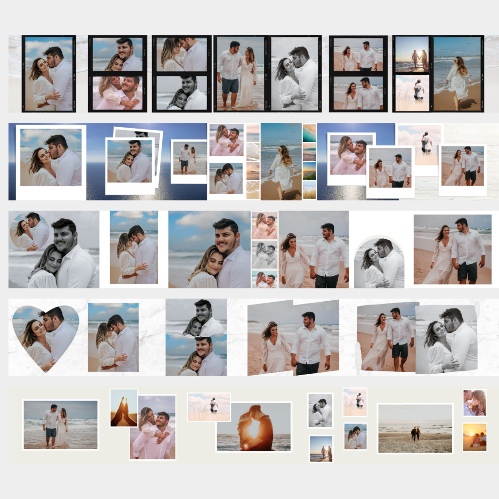 Seamless Carousel Instagram Post Templates | Carousel Template ...