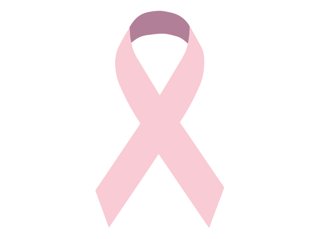 October Rose Ribbon - SVG illustration, Octobre Rose - GraphiCarola