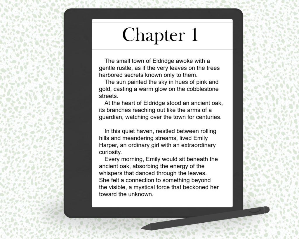 Kindle Scribe Mockup, E-book Reader Template, Kindle Scribe Book Mockup ...