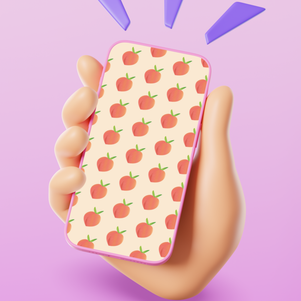 Peach IPhone Android Background, Wallpaper for iPhone, Mobile ...