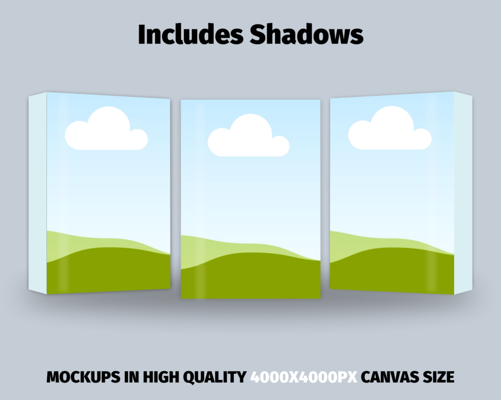 Box Mockup Canva Template, Product Box Mockup Display, DIY Box template ...