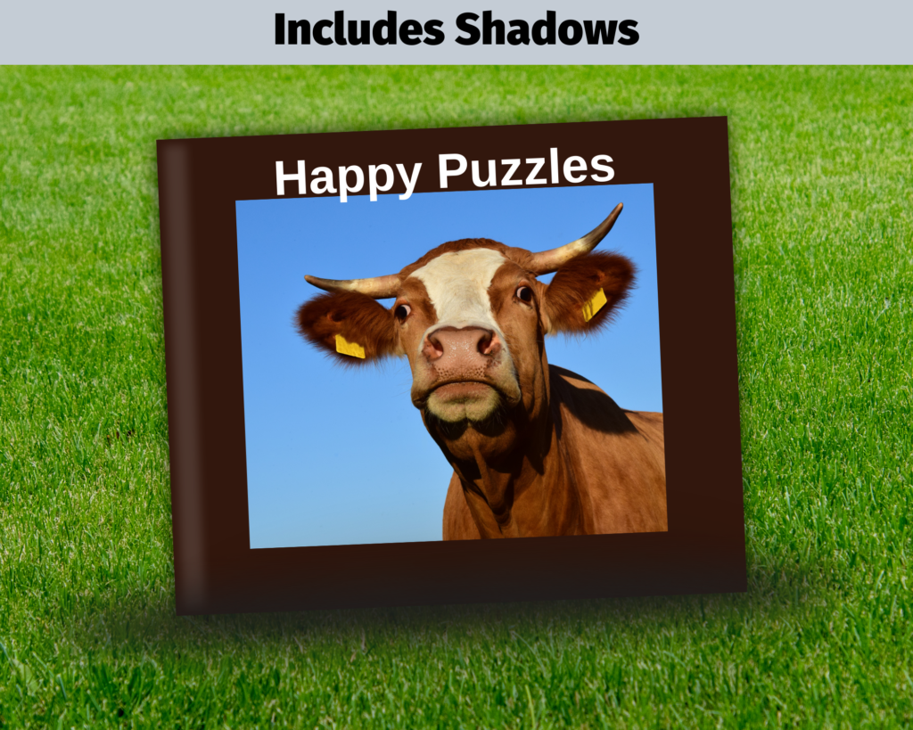 Puzzles Canva Mockup, Jigsaw puzzles Mockup, Puzzle Box, Puzzle Picture, Canva Frame Template ...